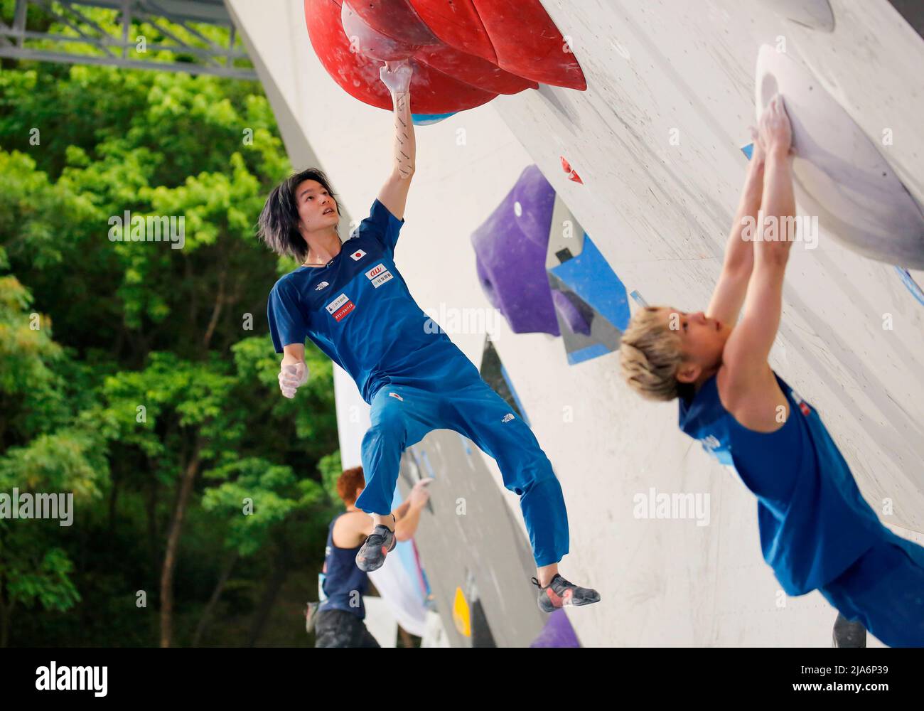 Keita Dohi (JPN), May 7, 2022 - Sport Climbing : Men's Boulder ...