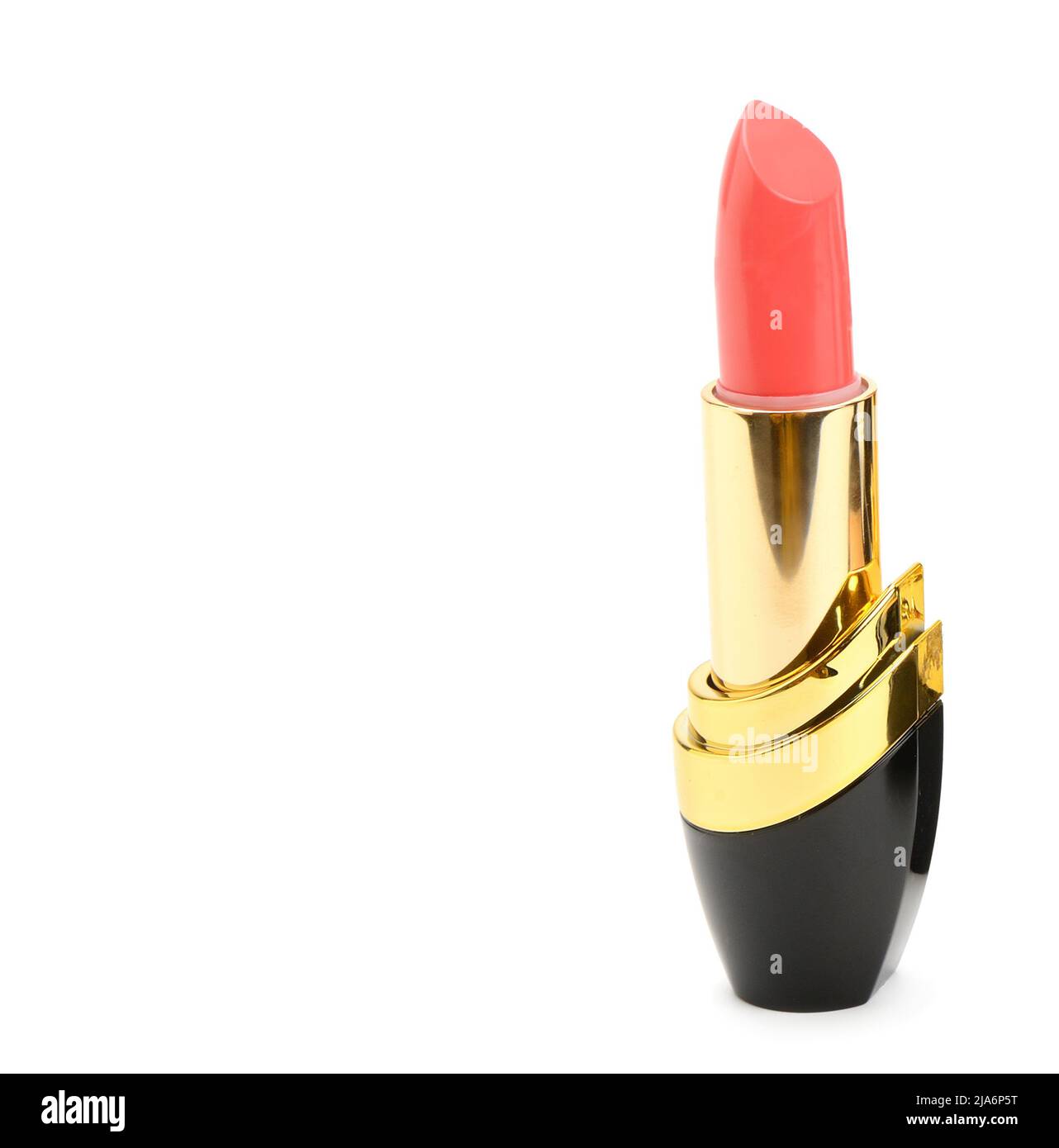 Lipstick isolated on white background. Place for your text Stock Photo ...