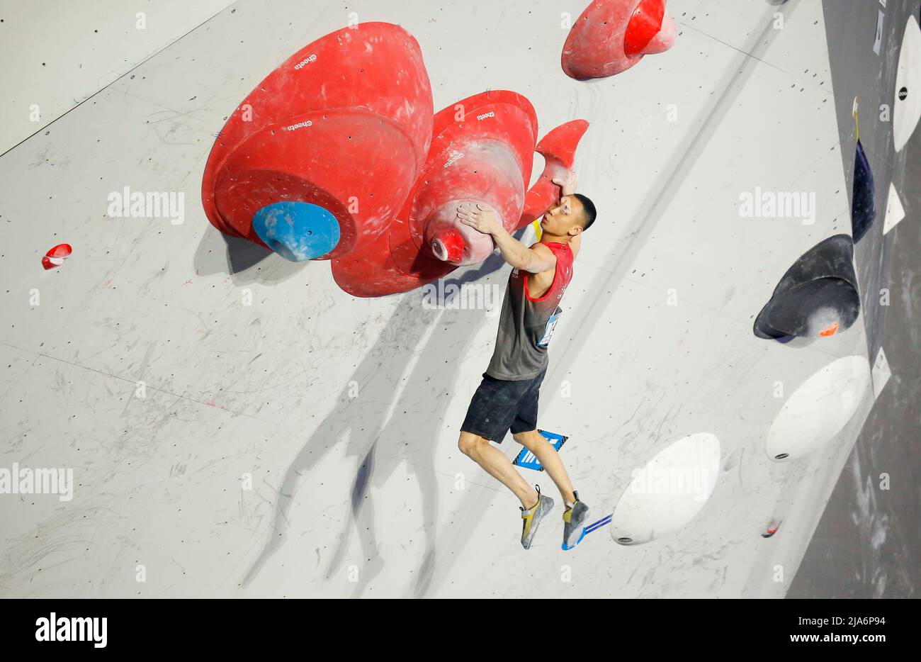 Chua Dennis (SGP), May 7, 2022 - Sport Climbing : Men's Boulder ...
