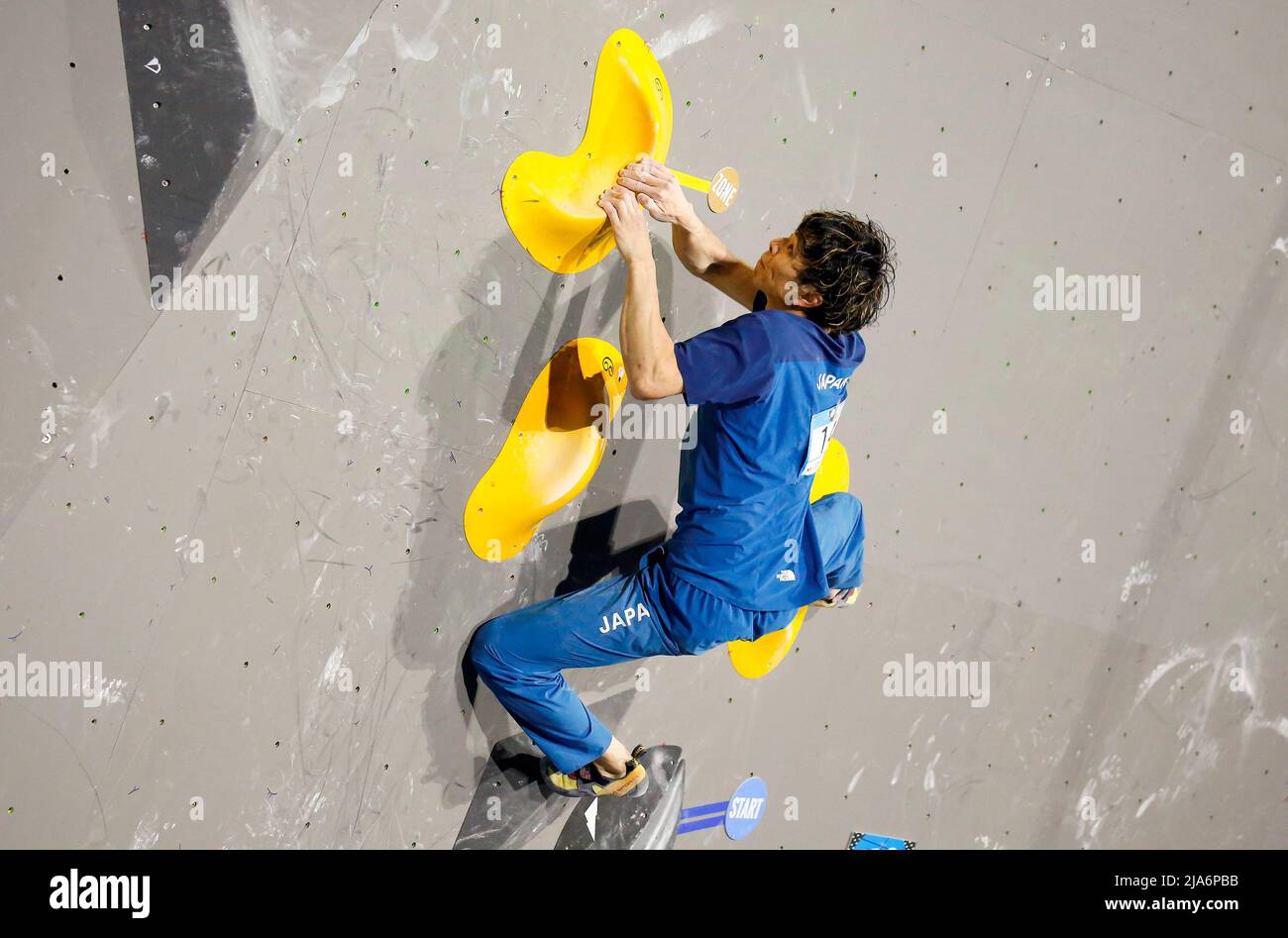 Taisei Ishimatsu (JPN), May 7, 2022 - Sport Climbing : Men's Boulder ...