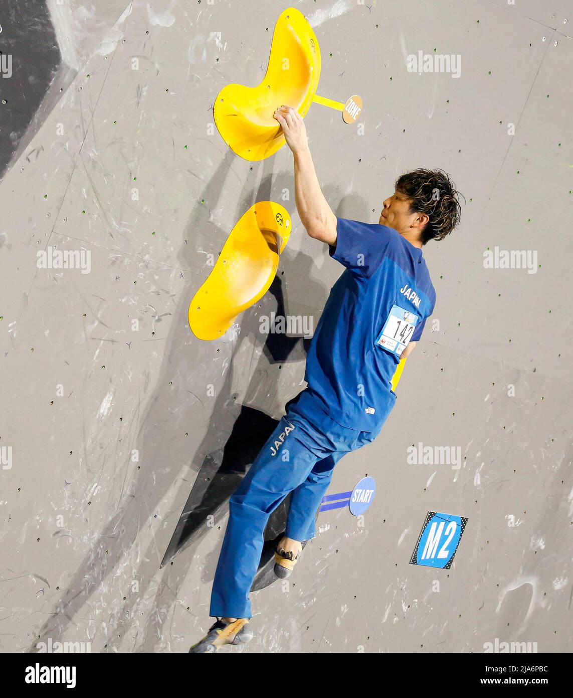 Taisei Ishimatsu (JPN), May 7, 2022 - Sport Climbing : Men's Boulder ...