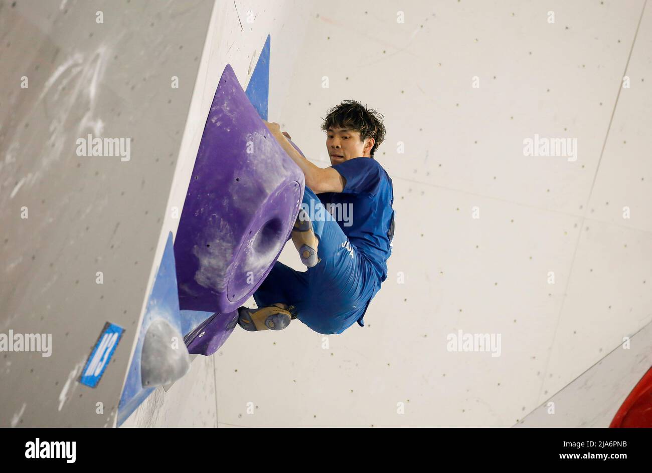 Taisei Ishimatsu (JPN), May 7, 2022 - Sport Climbing : Men's Boulder ...