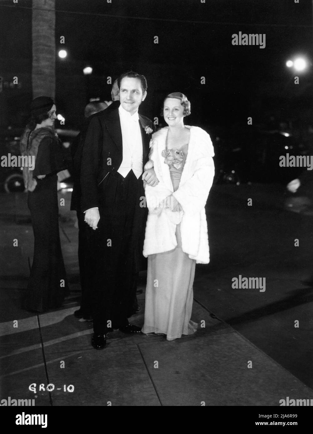 FREDRIC MARCH and his 2nd Wife actress FLORENCE ELDRIDGE at the ...
