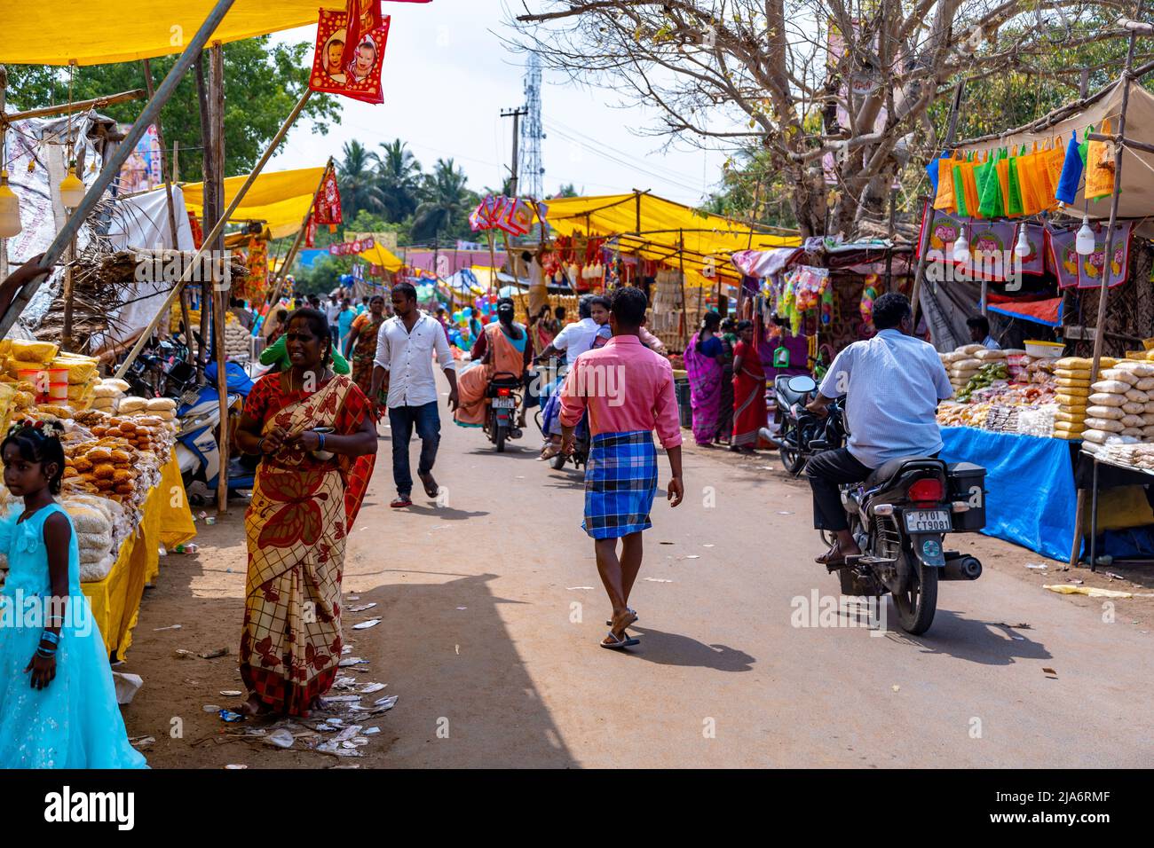 Indian village festival hi-res stock photography and images - Alamy