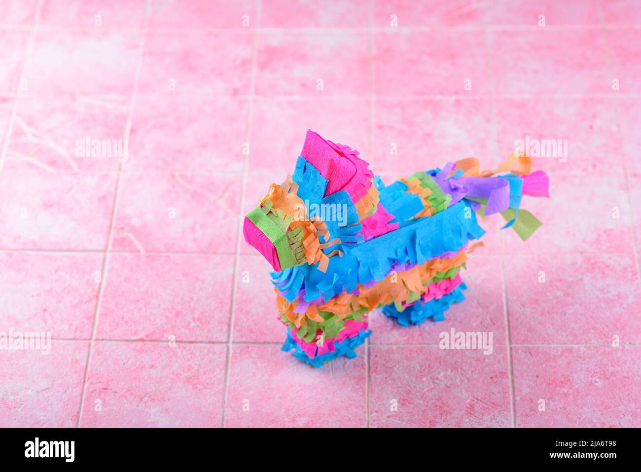 Traditional Mexican pinata in shape of donkey Stock Photo - Alamy