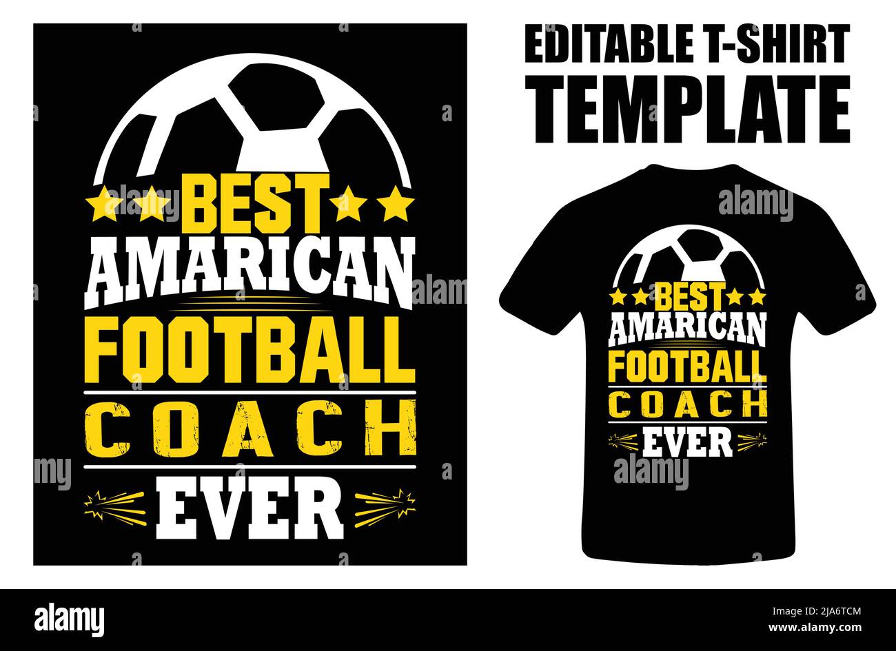 Soccer Football T-Shirt Sport Design Template. Men's Shirt And Football ...