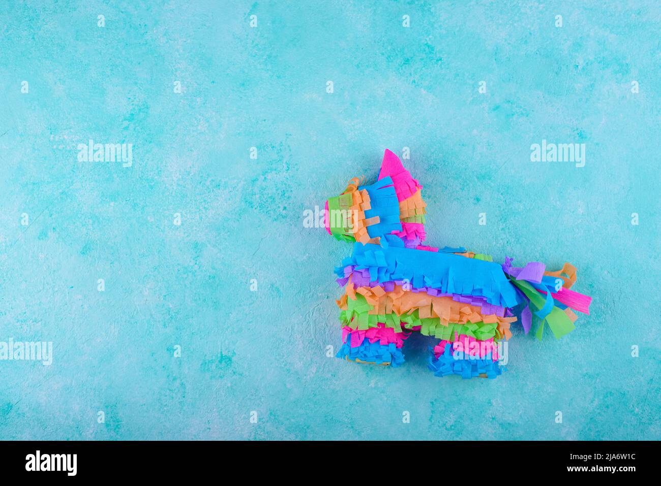 Traditional Mexican pinata in shape of donkey Stock Photo - Alamy