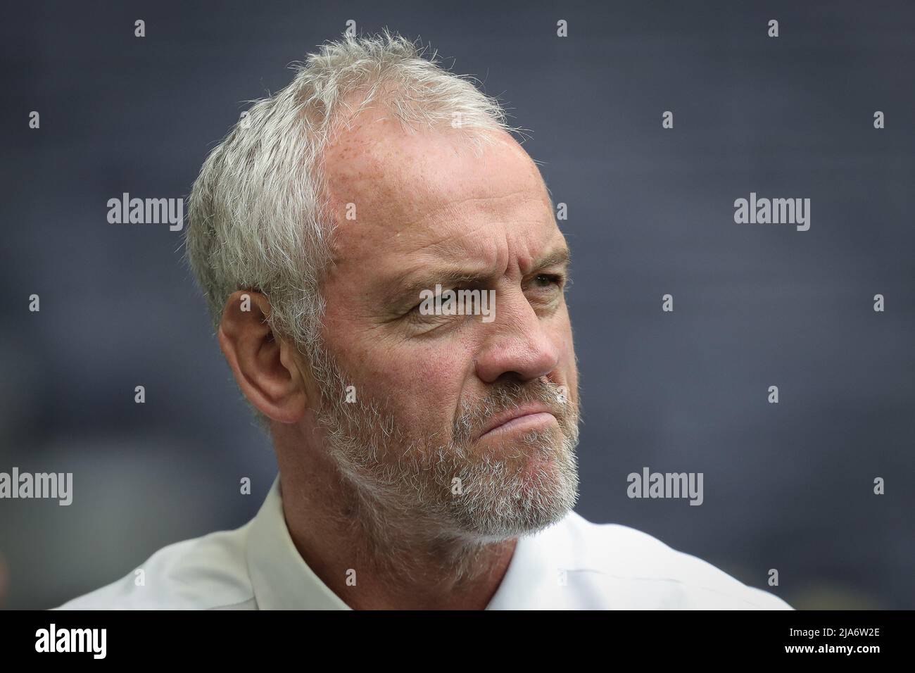 Brian McDermott Head Coach of Featherstone Rovers during the game Stock ...