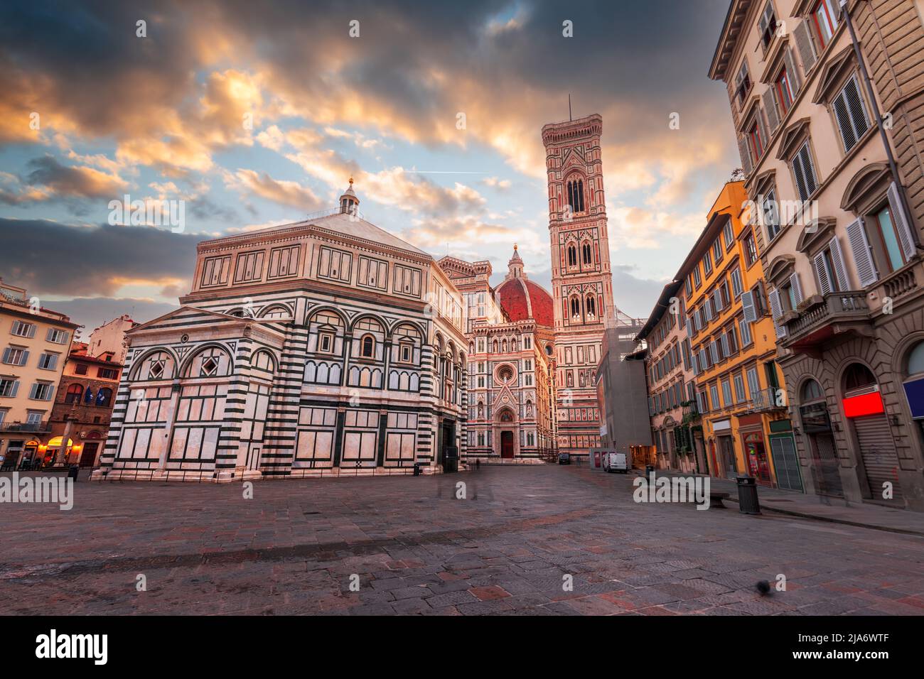 Florence, Tuscany, Italy at the Duomo Stock Photo - Alamy