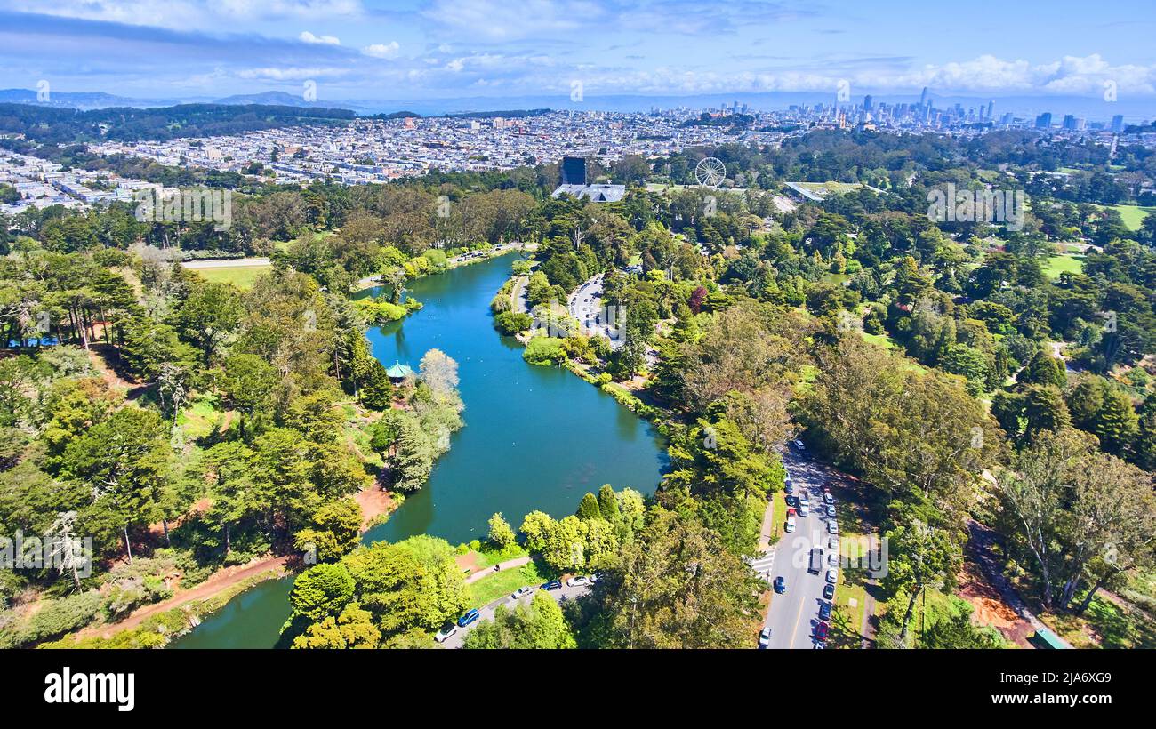 Golden gate park aerial hi-res stock photography and images - Alamy