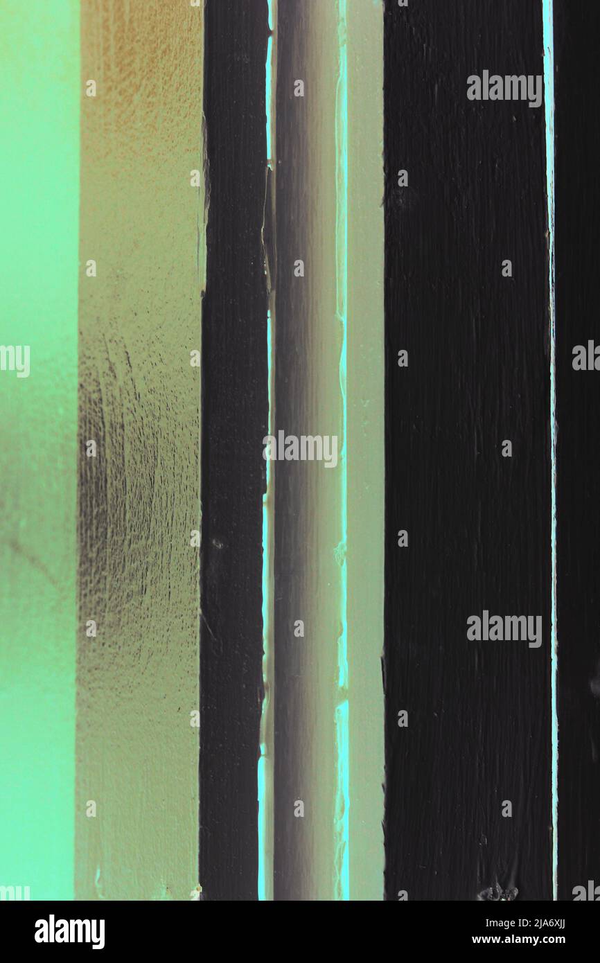 Minimalist full frame view of wooden boards in an abstract setting in a ...