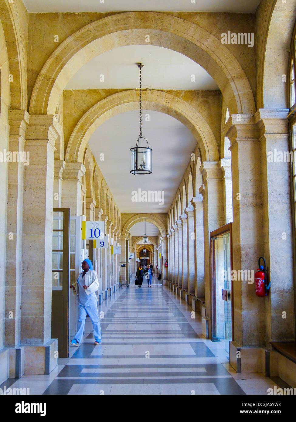 Interior hallway french public hospital hi-res stock photography and ...