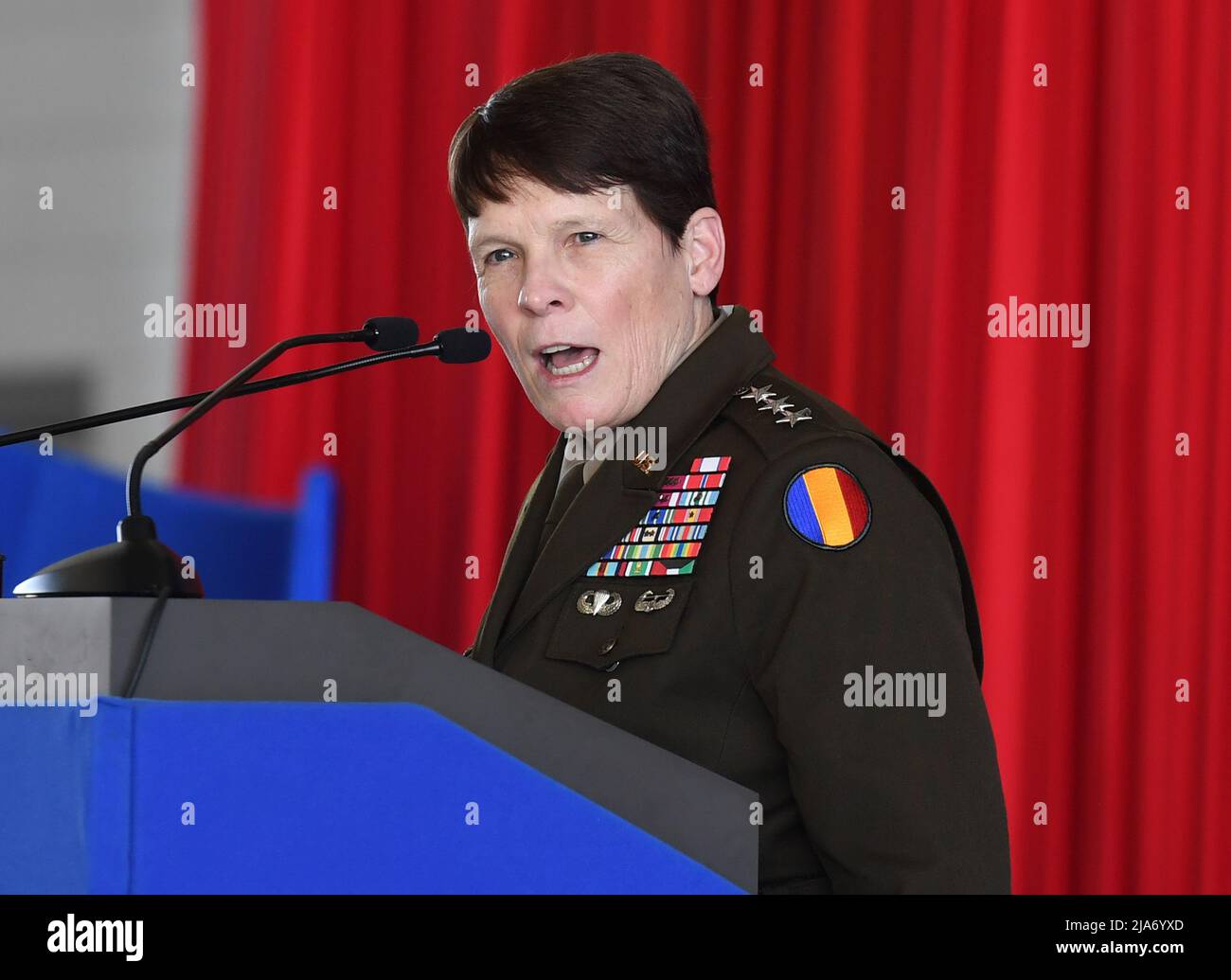 Miami, FL, USA. 27th May, 2022. US Army LT. General Maria Gervais ...