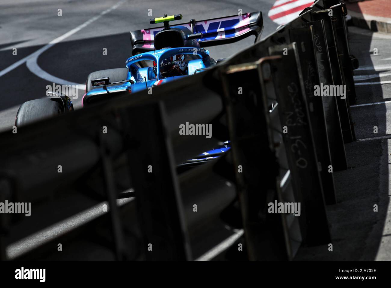 Esteban Ocon (FRA) Alpine F1 Team A522. Monaco Grand Prix, Saturday 28th May 2022. Monte Carlo ...