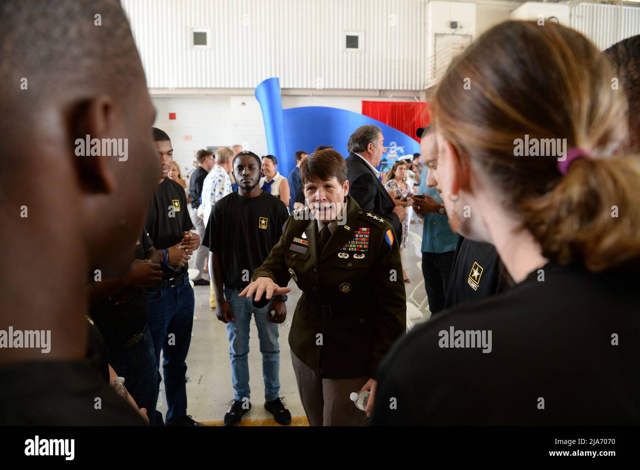 Miami, FL, USA. 27th May, 2022. US Army LT. General Maria Gervais ...