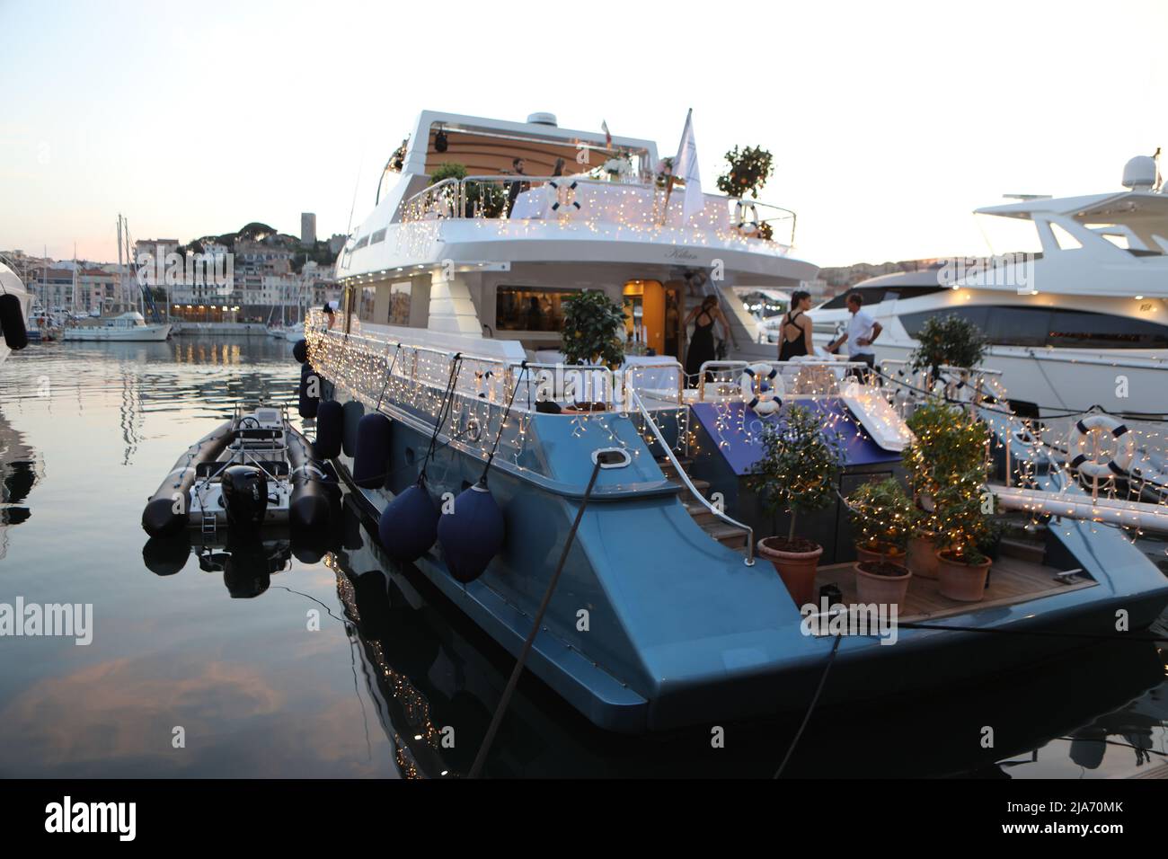 May 27, 2022, Cannes, Cote d'Azur, France: Killian Paris Kool Yacht ...