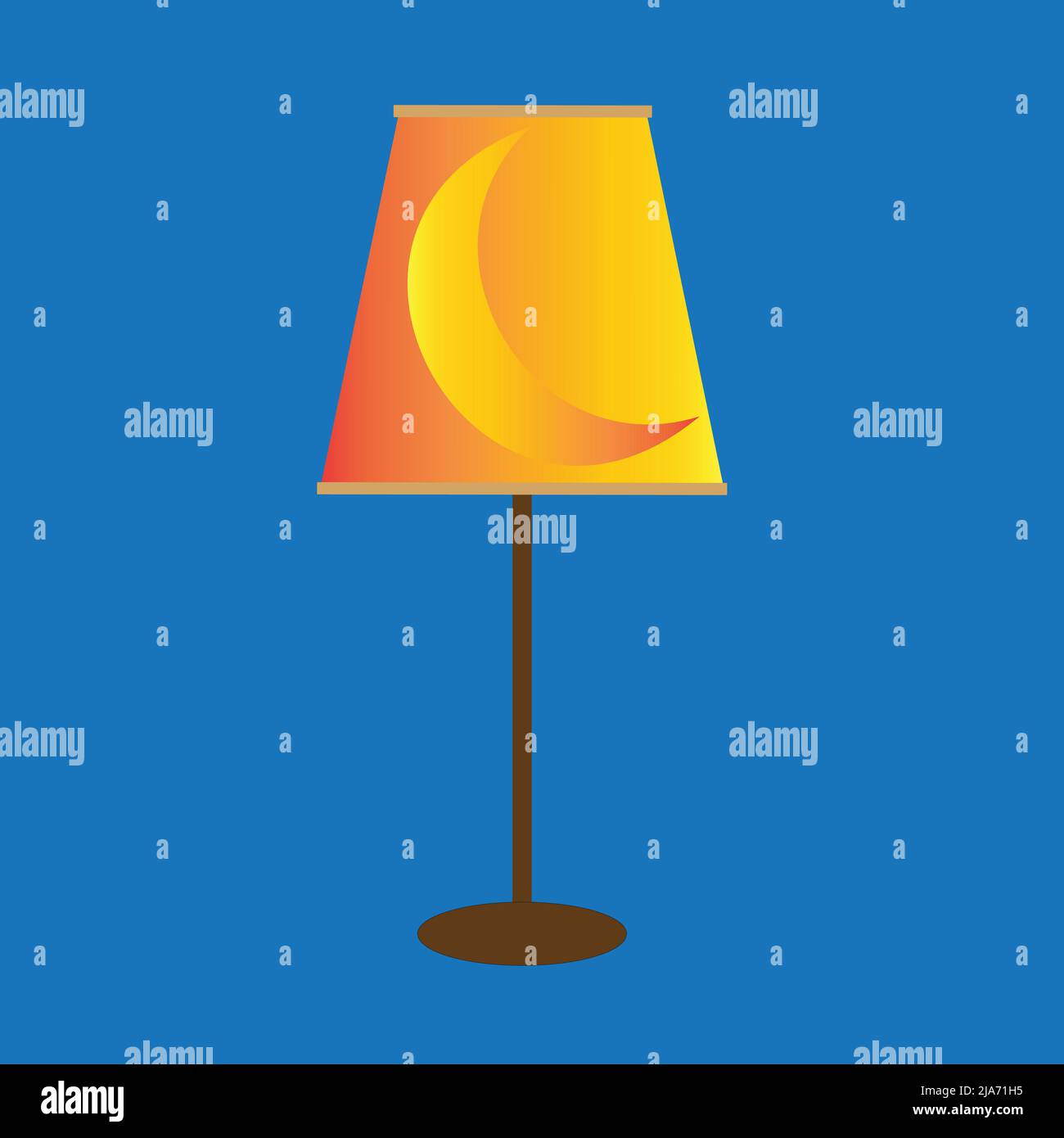 Frying pan on modern Stock Vector Images - Alamy