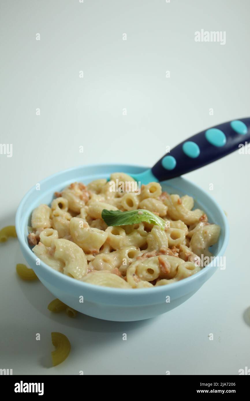Yummy Pasta on Bowl Stock Photo - Alamy