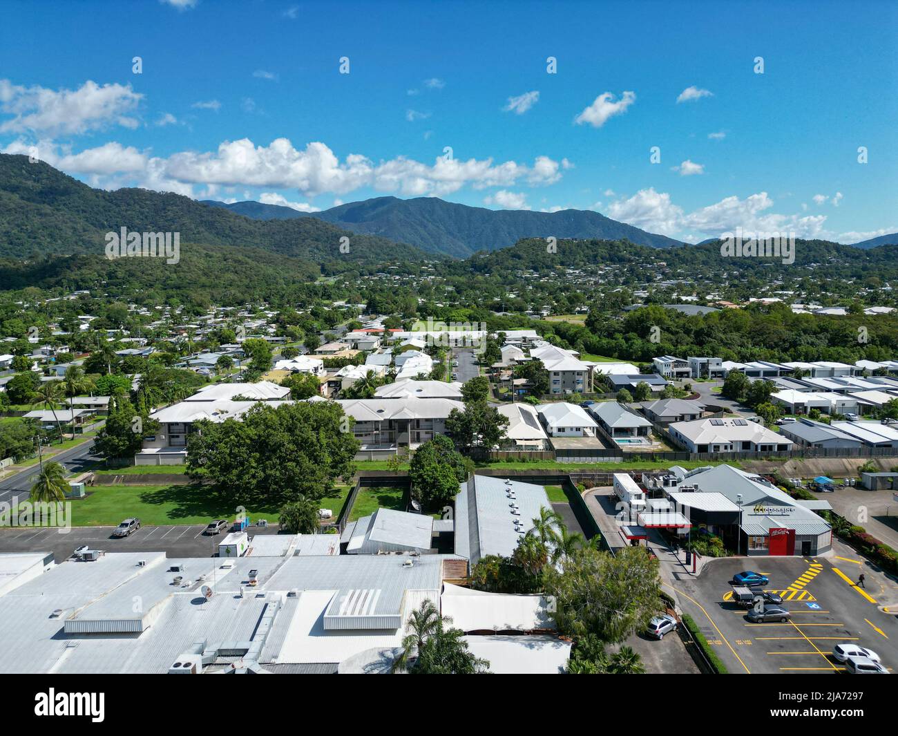Aerial drone view scenic tropical hi-res stock photography and images ...