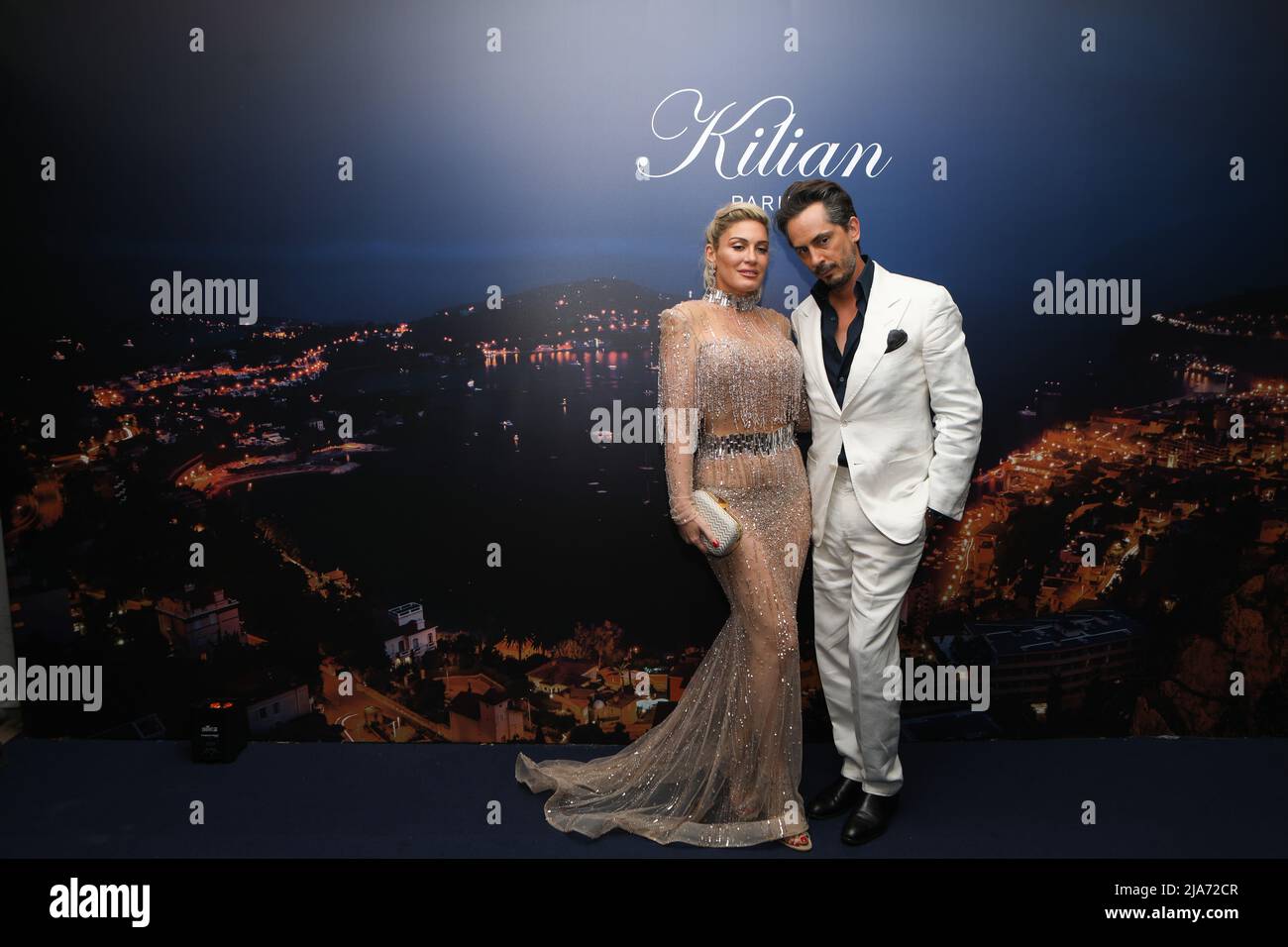 May 27, 2022, Cannes, Cote d'Azur, France: KILIAN HENEESSY greets HOFIT ...