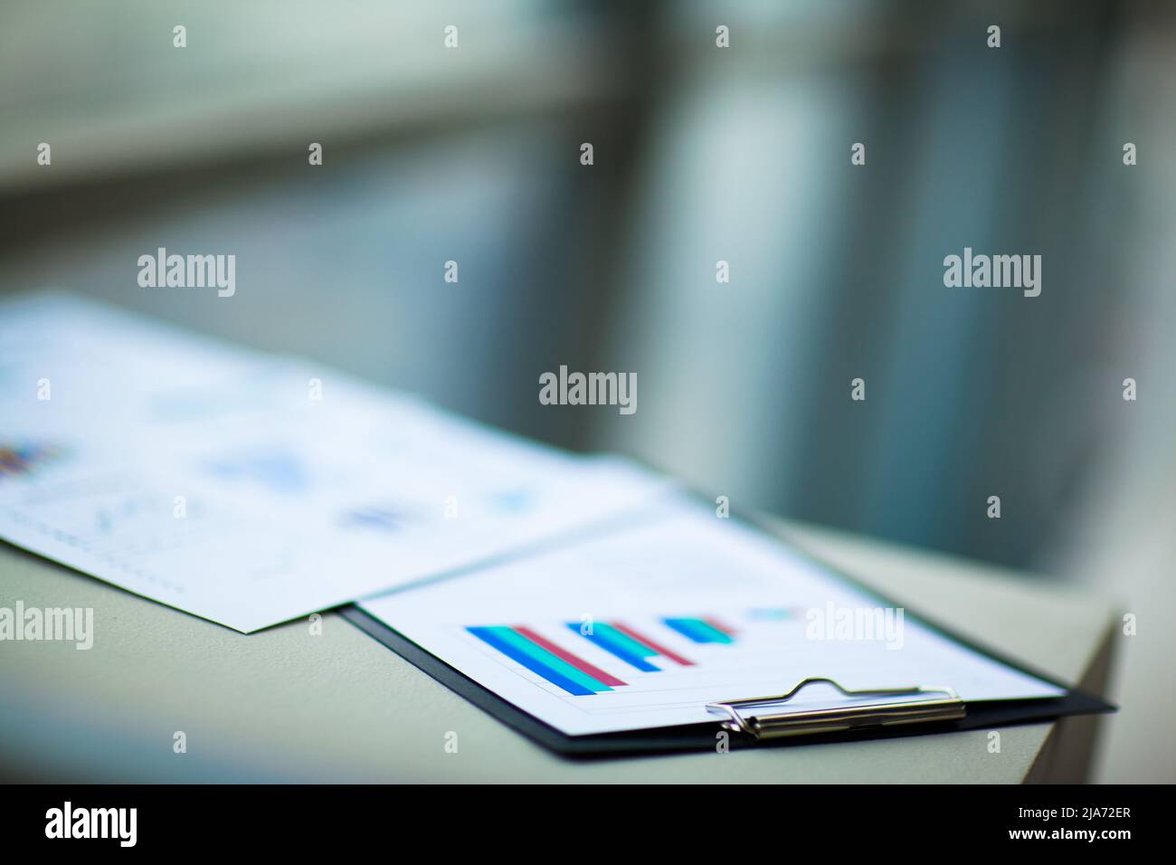 financial charts and graphs on the table Stock Photo - Alamy