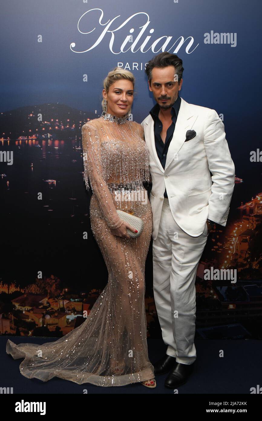 May 27, 2022, Cannes, Cote d'Azur, France: KILIAN HENEESSY greets HOFIT ...