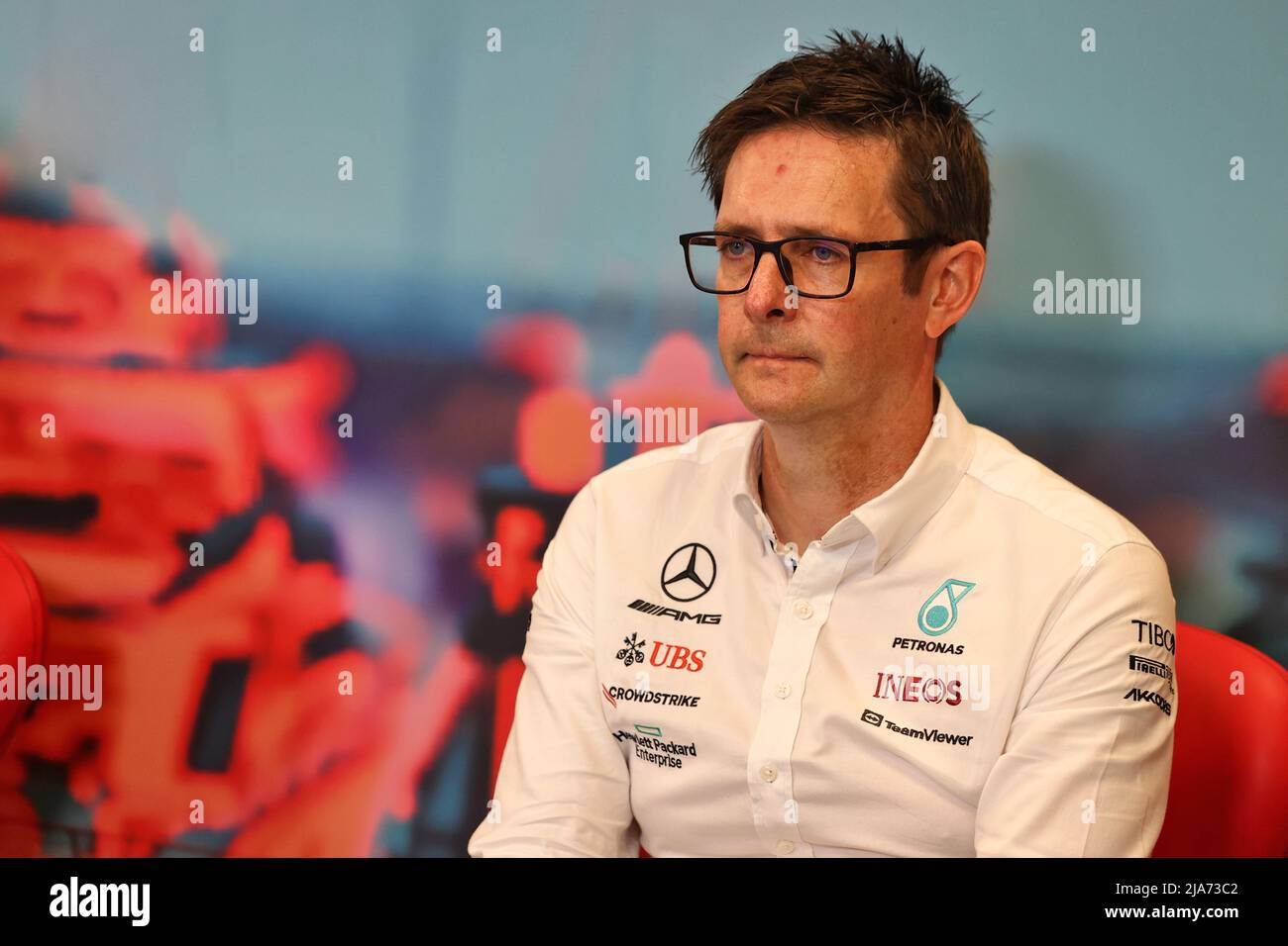 Andrew Shovlin, Trackside Engineering Director of Mercedes AMG F1 ...