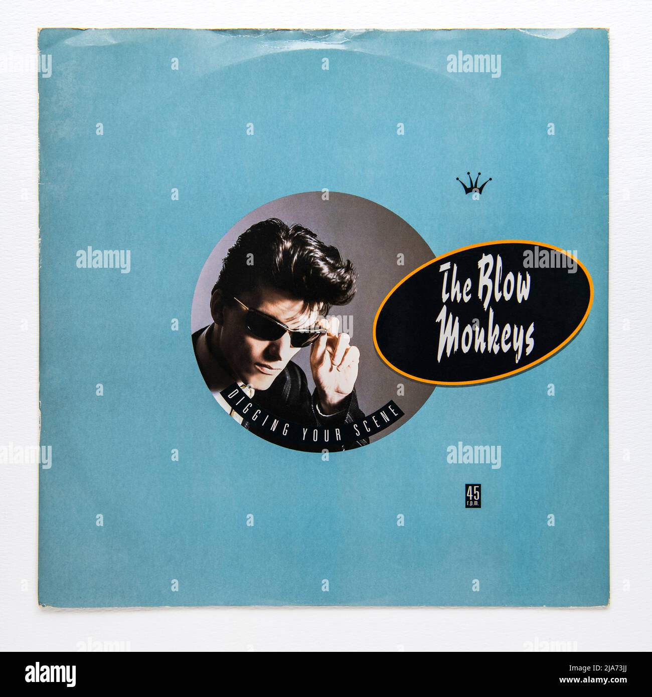 Picture cover of the 12 inch single version of Digging Your Scene by ...