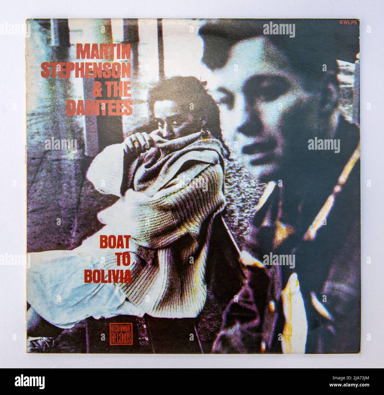 LP cover of Boat to Bolivia, the debut album by Martin Stephenson and ...