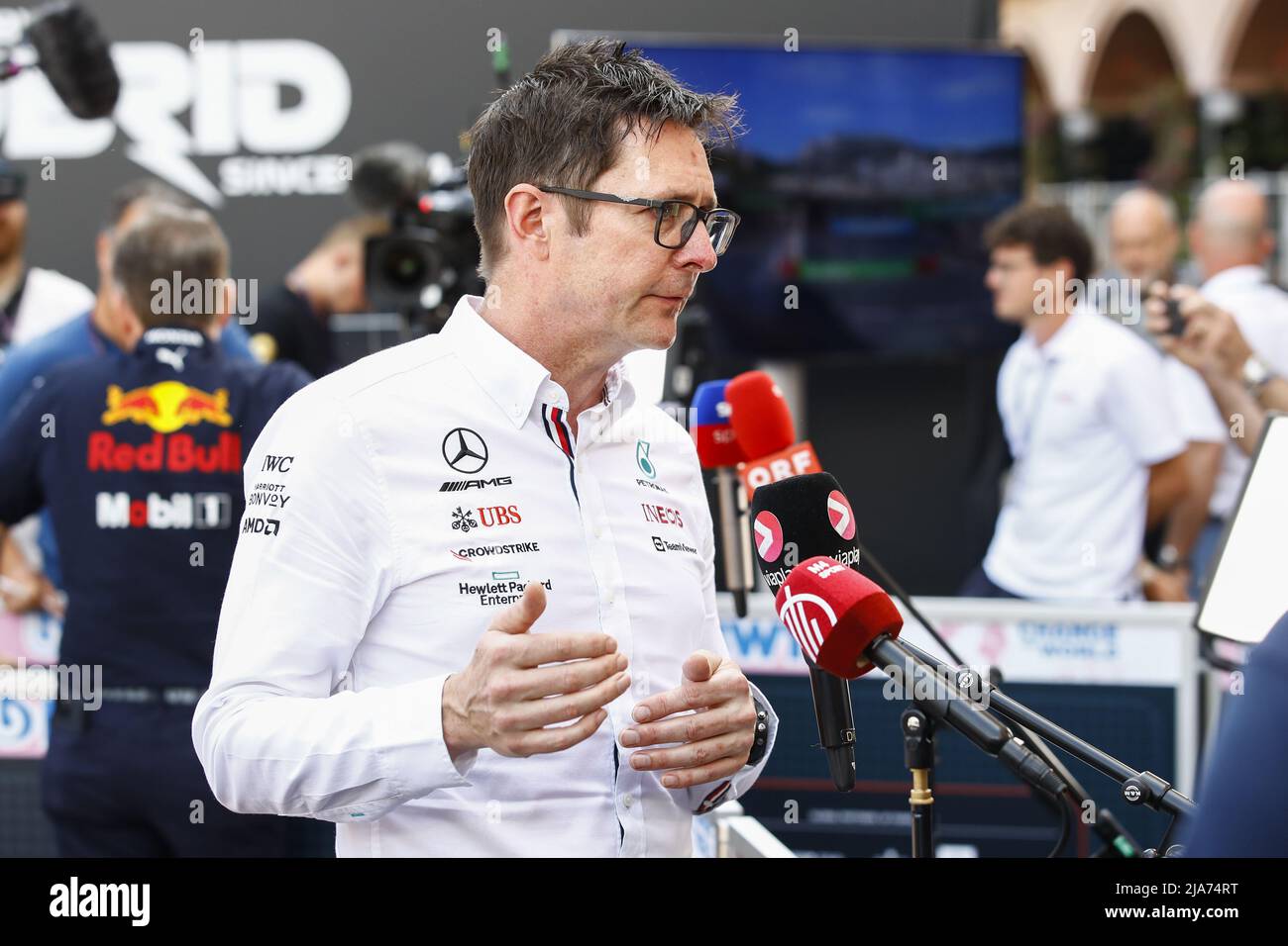 Andrew Shovlin, Trackside Engineering Director of Mercedes AMG F1 ...