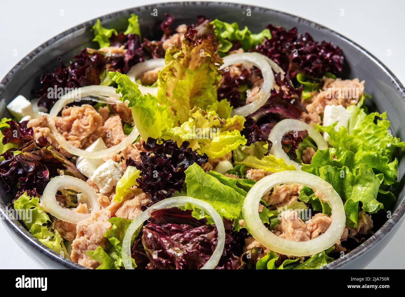 Tomato tuna salad onion hi-res stock photography and images - Alamy