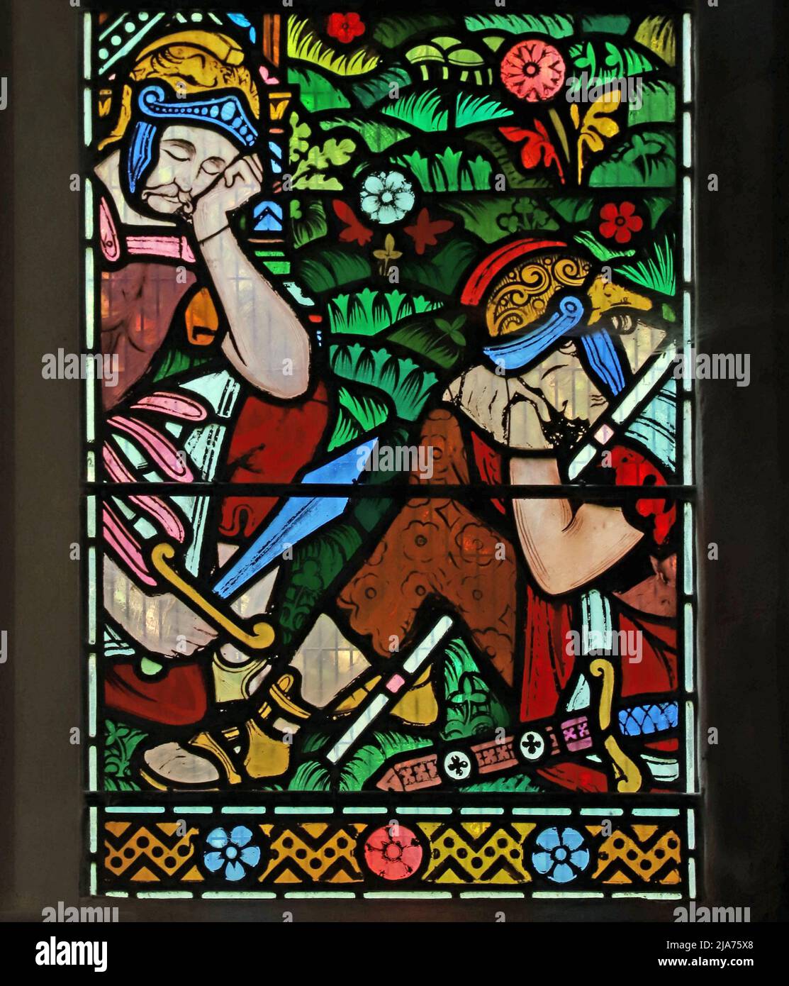 Sleeping roman soldiers hi-res stock photography and images - Alamy