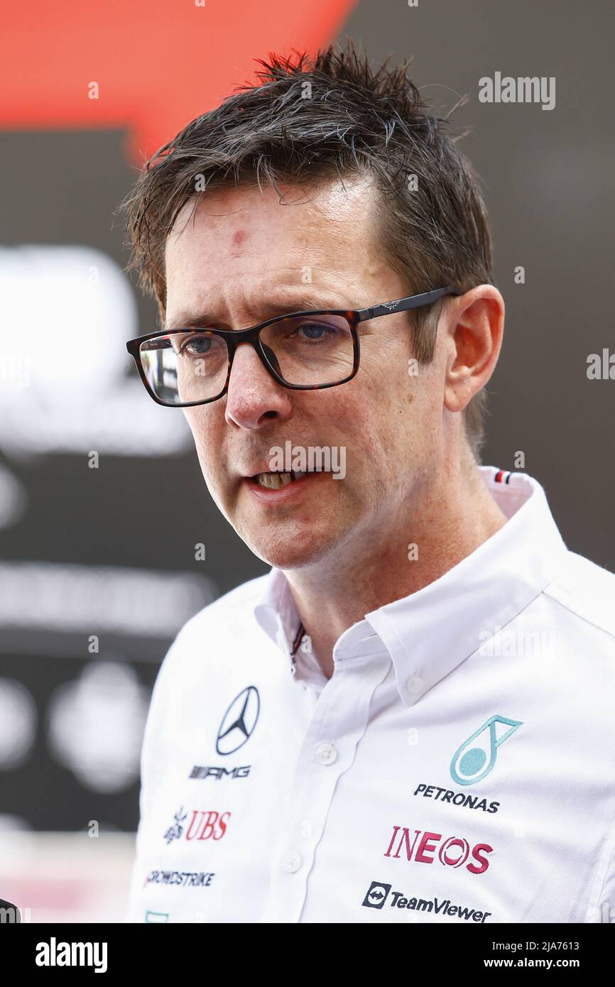 Andrew Shovlin, Trackside Engineering Director of Mercedes AMG F1 ...