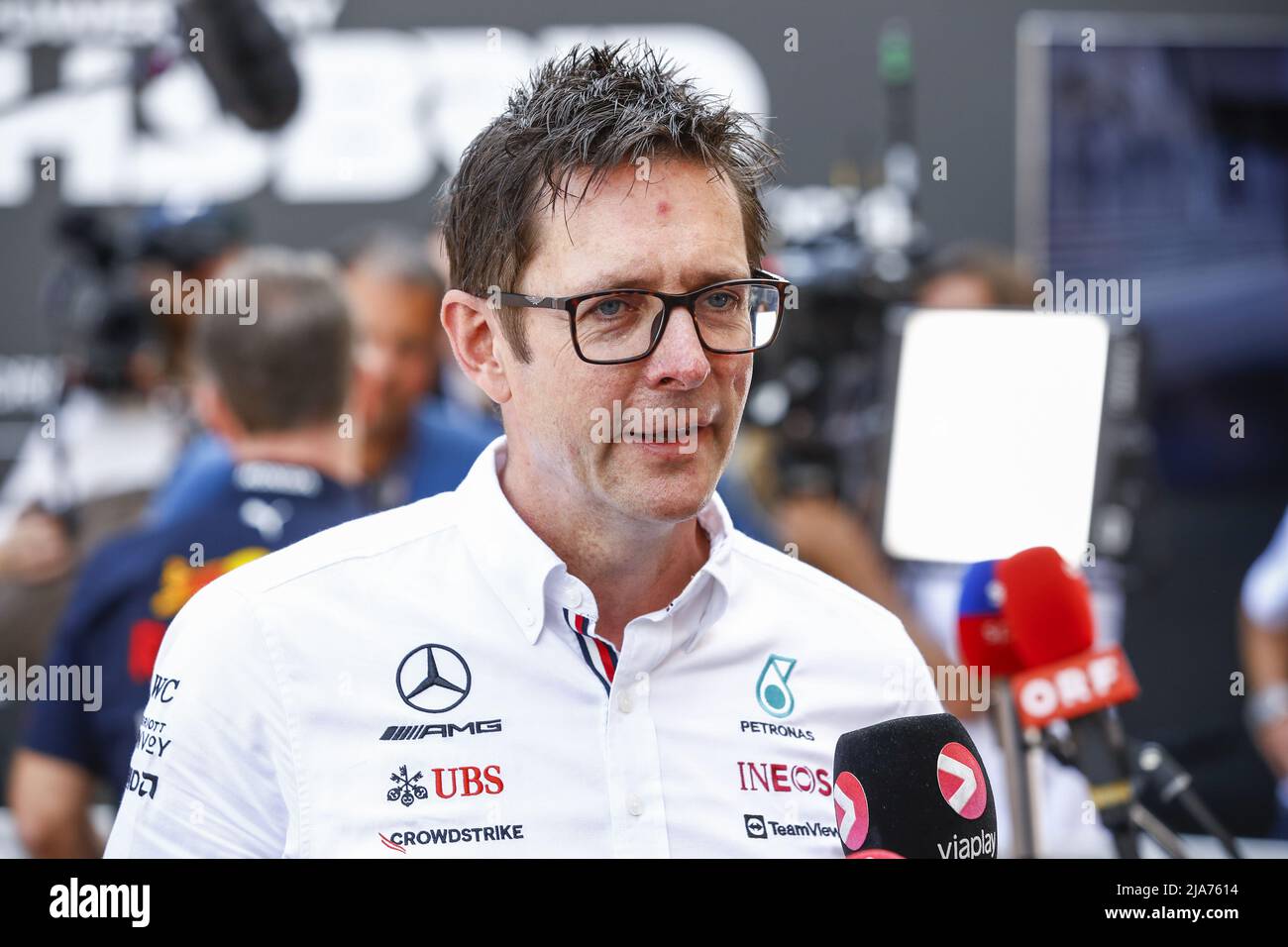 Andrew Shovlin, Trackside Engineering Director of Mercedes AMG F1 ...