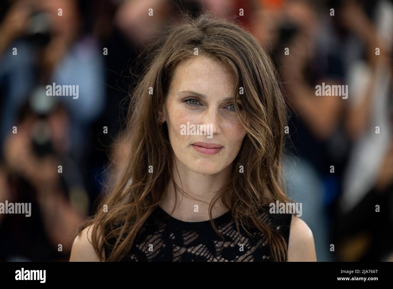 Marine Vacth attends the photocall for "Mascarade" during the 75th ...