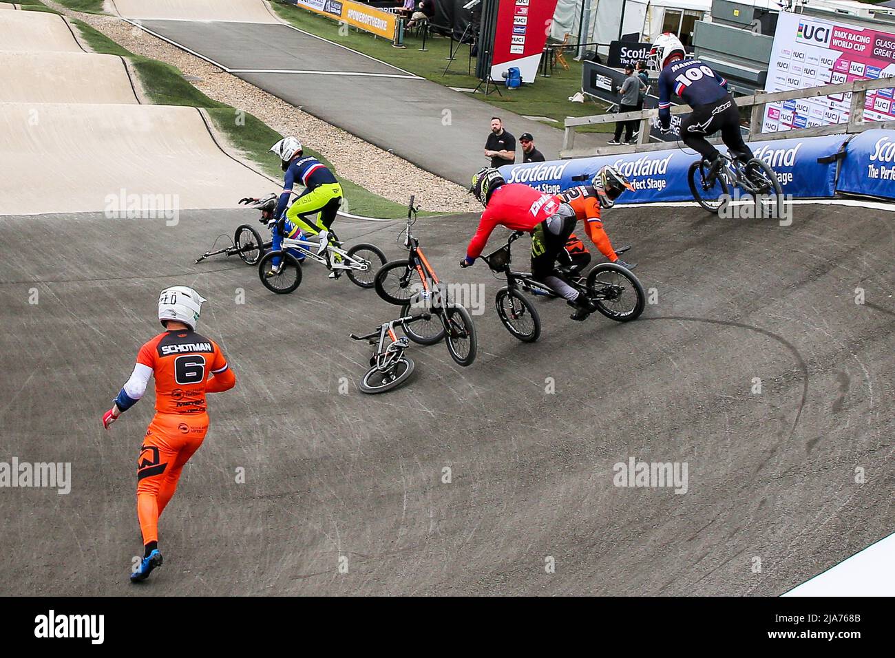 Bmx race accident hi-res stock photography and images - Alamy