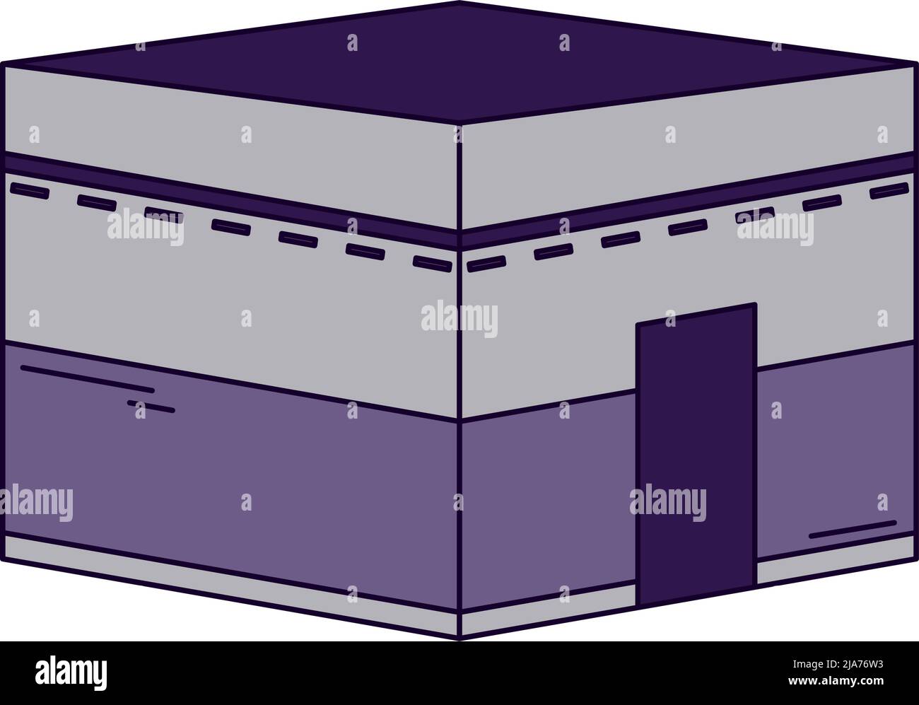 kaaba mecca icon Stock Vector Image & Art - Alamy
