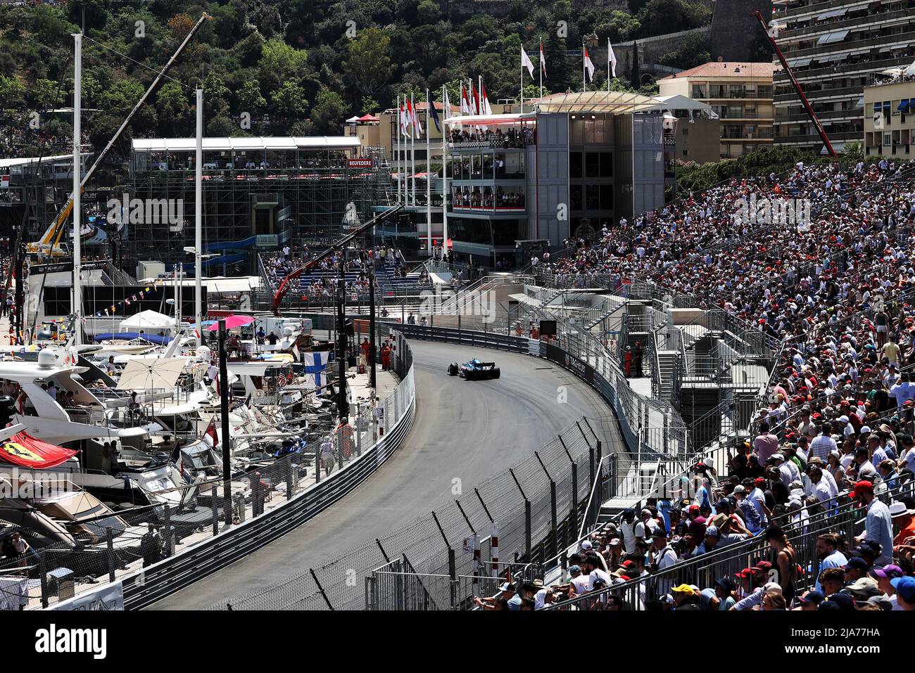 Esteban Ocon (FRA) Alpine F1 Team A522. Monaco Grand Prix, Saturday ...
