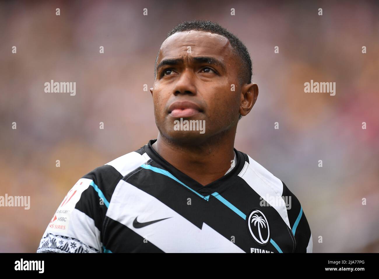 Waisea Nacuqu of Fiji Rugby, during the pre-game warmup Stock Photo - Alamy