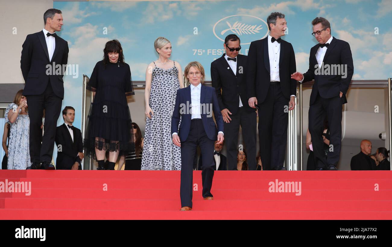 May 27, 2022, Cannes, Cote d'Azur, France: MICHELLE WILLIAMS and KELLY ...
