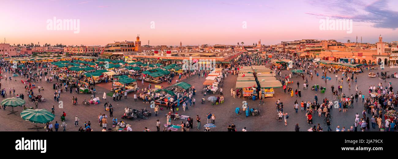 Famous moroccan square hi-res stock photography and images - Alamy