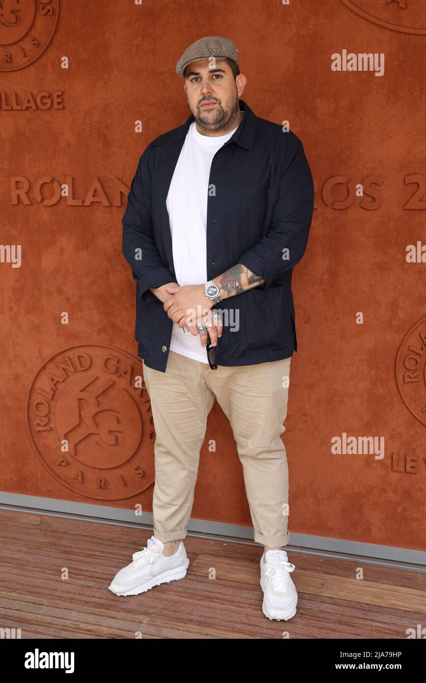 Artus Solaro at Village during French Open Tennis Roland Garros 2022 on ...