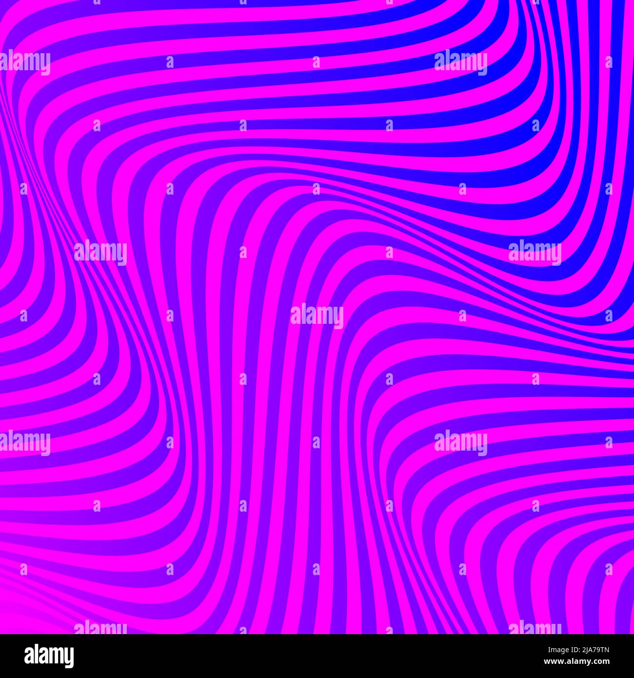 Abstract op art texture with wavy stripes. Creative background with ...