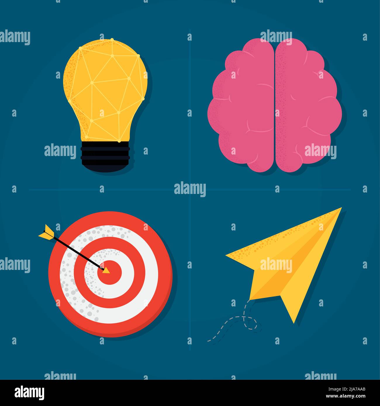 idea icon set Stock Vector Image & Art - Alamy