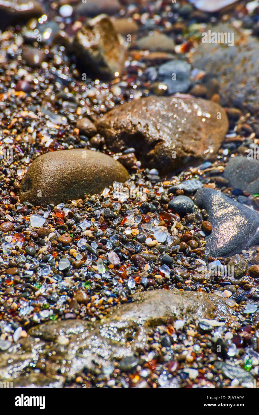 Pebble glass texture hi-res stock photography and images - Alamy