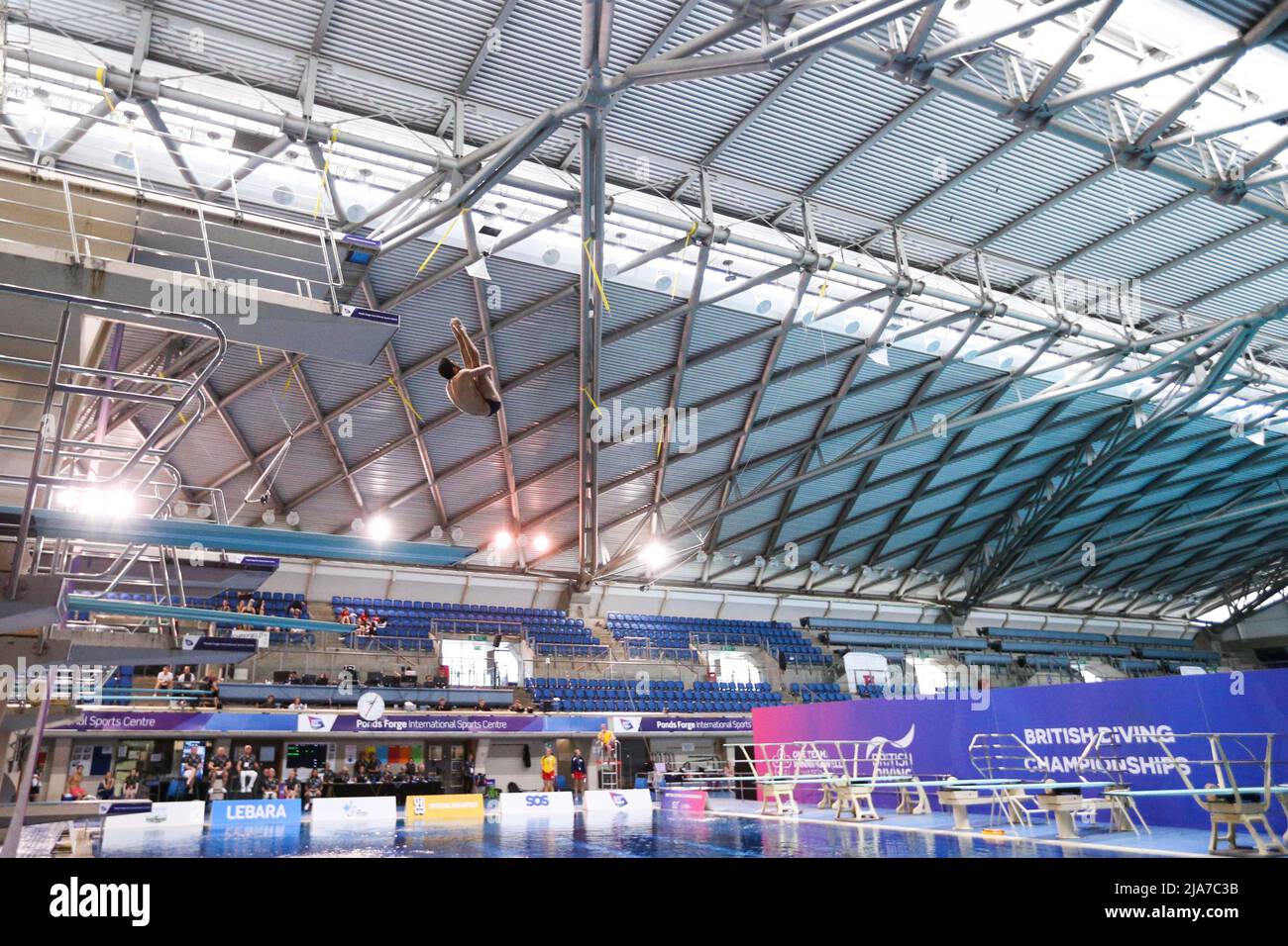 A general view during day two of the British Diving Championships 2022 ...