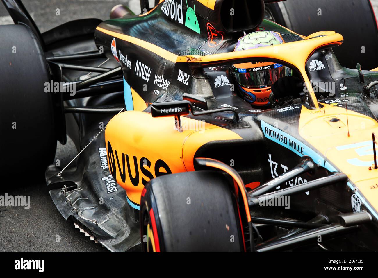 Daniel Ricciardo (AUS) McLaren MCL36. Monaco Grand Prix, Saturday 28th ...