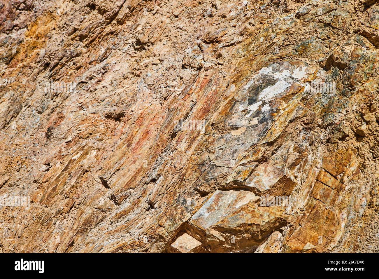 Detail of rocky mountain surface in desert Stock Photo - Alamy