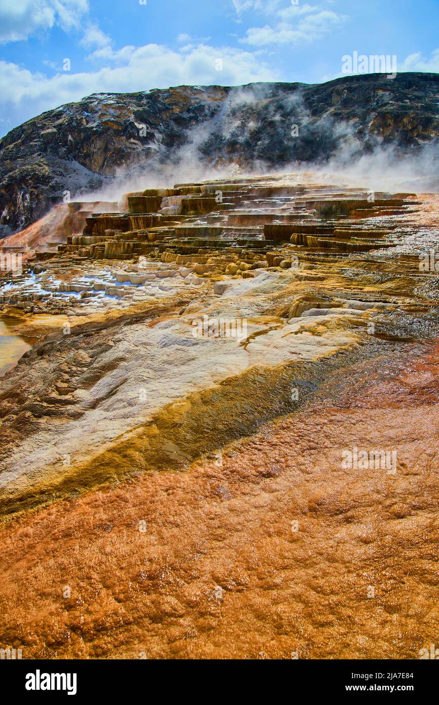 Scenic hot spring layers hi-res stock photography and images - Alamy