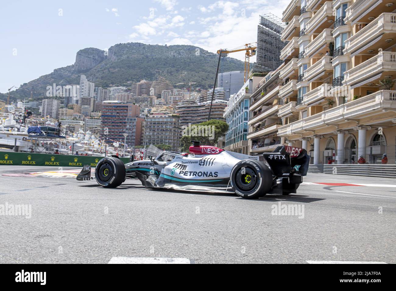 Monaco - 27-05-2022, Circuit de Monaco, George Russell at the Formula 1 ...